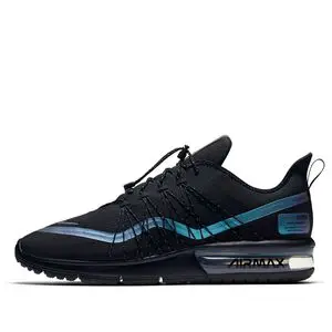 Nike Max Sequent 4 Utility "throwback Future" Sneakers - Black/blue