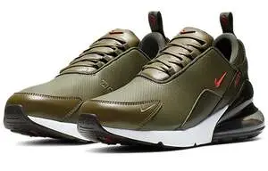 Nike Max 270 Premium Leather Sneakers - Green