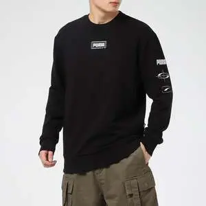 PUMA Rebel Crew Long Sleeve Sweater