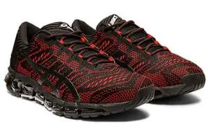 Asics Gel Quantum 360 5 Jacquard Sneakers - Black Red