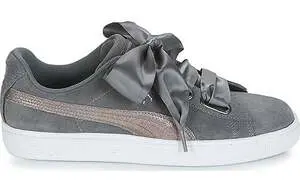 PUMA Suede Heart Lunalux "smoked Pearl" Sneakers - Grey