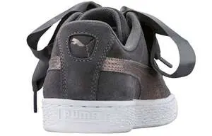 PUMA Suede Heart Lunalux "smoked Pearl" Sneakers - Grey