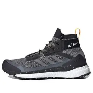 Adidas Parley X Terrex Free Hiker High Top Sneakers - White/grey