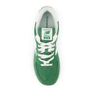 NEW BALANCE 574 "green" Athletic Sneakers - Green/white