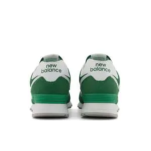 NEW BALANCE 574 "green" Athletic Sneakers - Green/white