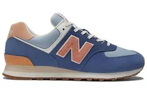 NEW BALANCE 574v2 Low Top Sneakers - Blue/pink