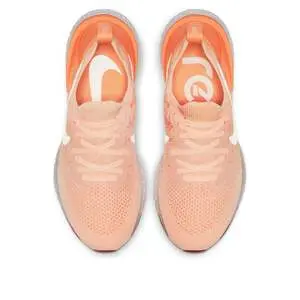 Nike Epic React Flyknit 2 - White/orange