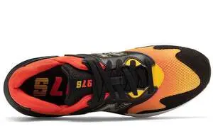 NEW BALANCE 997 Sport "sunset Pack" Sneakers - Black/orange/red