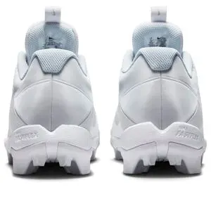 Nike Vapor Edge Shark 2 Metallic Silver Cleats - White