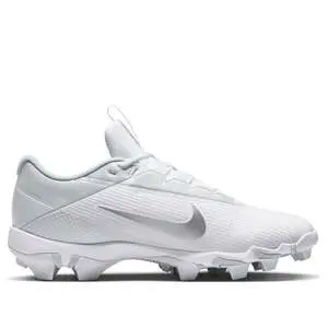Nike Vapor Edge Shark 2 Metallic Silver Cleats - White