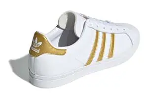 Adidas Coast Star Metallic Sneakers - White