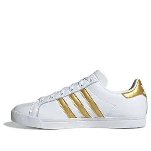 Adidas Coast Star Metallic Sneakers - White