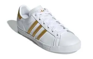 Adidas Coast Star Metallic Sneakers - White