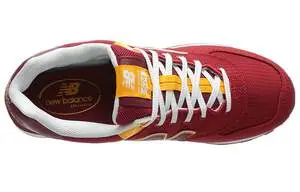 NEW BALANCE 574 "passport Pack" Low Top Sneakers - Red/yellow