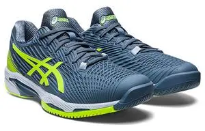 Asics Solution Speed Ff 2 Athletic Tennis Shoes - Blue/green