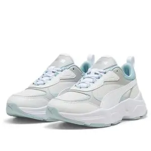 PUMA Cassia Sneakers - Grey/white/turquoise
