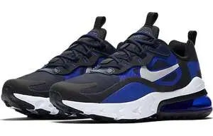 Nike Max 270 React Sneakers - Black/blue