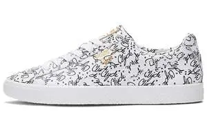 PUMA Clyde All Over Script Print Sneakers