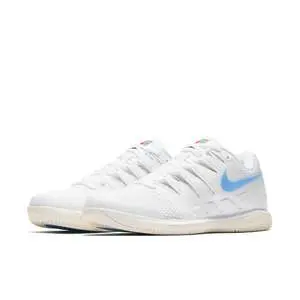 Nike Zoom Vapor X Hc Tennis Sneakers - White/blue