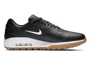 Nike Max 1 Golf Gum Athletic Sneakers - Black