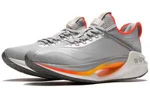 LI-NING Jue Ying Essential Arrs003-14 Sneakers - Grey/orange/white
