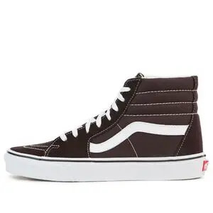 VANS Sk8-hi "chocolate Torte" High Top Sneakers - Brown/white