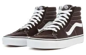 VANS Sk8-hi "chocolate Torte" High Top Sneakers - Brown/white
