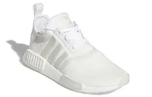 Adidas Nmd_r1 Silver Metallic Sneakers - White