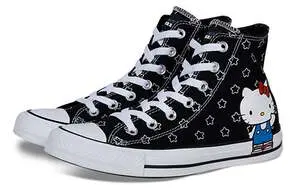 CONVERSE X Hello Kitty Chuck Taylor All Star High Top Sneakers - Black