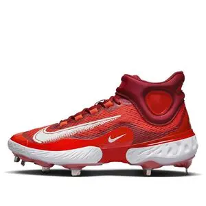 Nike Nike Alpha Huarache Elite 4 Mid Baseball Cleats Red