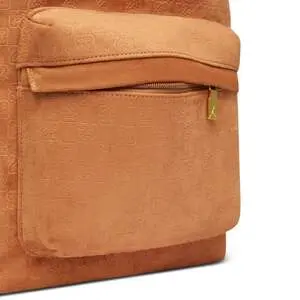 JORDAN Suede Monogram Backpack