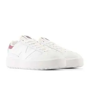 NEW BALANCE Ct302 Platform Sneakers - White/washed Burgundy/interstellar