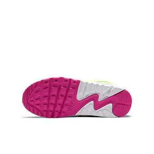 Nike Max 90 Leather "volt Fire Pink" Sneakers - Yellow