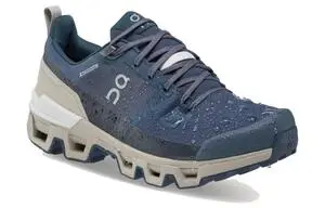 On Cloudwander Waterproof Sneakers - Deep Blue/white