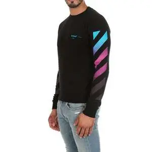 Off-White Gradient Arrows Sketch Long Sleeve Sweater