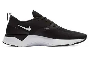 Nike Odyssey React 2 Flyknit Athletic Sneakers - Black