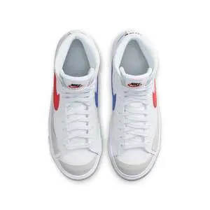 Nike Blazer Mid '77 High Top Sneakers - White/red