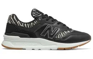 NEW BALANCE 997h Zebra Print Sneakers - Black