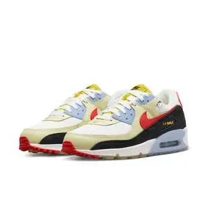 Nike Max 90 'set To Rise' Sneakers - Black/white/orange
