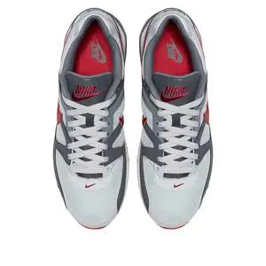 Nike Max Command "pure Platinum/gym Red" Sneakers - White/grey/red