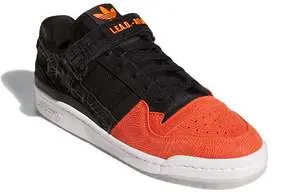 Adidas Forum Low Athletic Sneakers - Black/orange