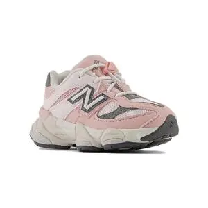 NEW BALANCE 9060 Sculptural Midsole Sneakers - Orb Pink/white/grey