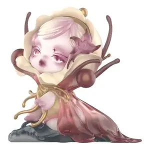POP MART Skullpanda Petals In Four Acts Series Figure 'the Elegiac Witness - Multi-color
