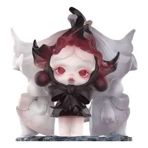 POP MART Skullpanda Petals In Four Acts Series "the Threefold Requiem" Collectible Figure - Multi-color