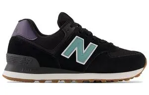 NEW BALANCE 574 Low Top Sneakers - Blackgreen