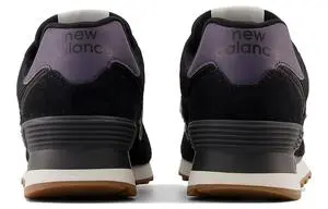 NEW BALANCE 574 Low Top Sneakers - Blackgreen