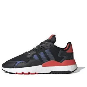 Adidas Nite Jogger Hi-res Red Sneakers - Black