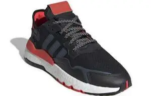 Adidas Nite Jogger Hi-res Red Sneakers - Black