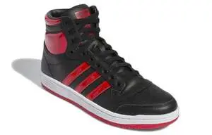 Adidas Top Ten High Top Sneakers - Core Black/vivid Red/cloud White