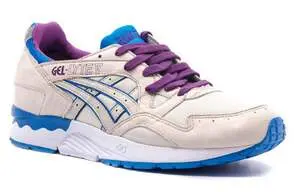 Asics Gel-lyte V Low Top Sneakers - Creamwhite/blue
